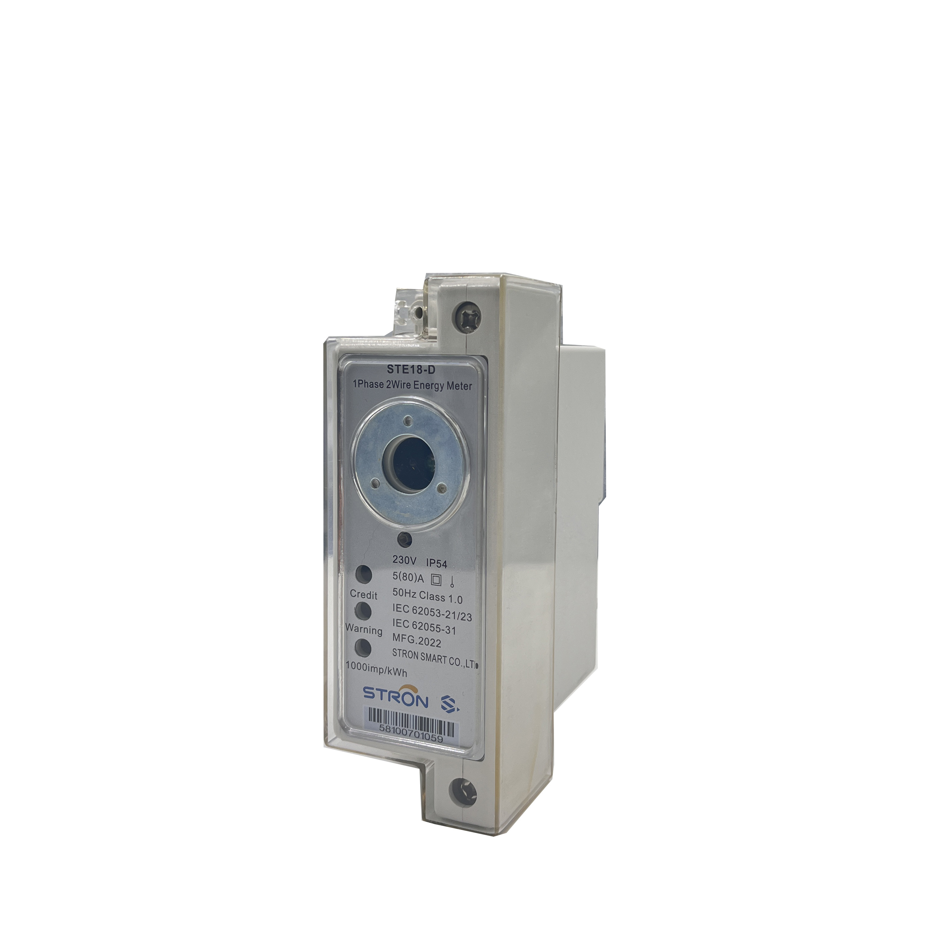 100 Amps Maximum Current Commercial Electric Meter for Precise Energy ...