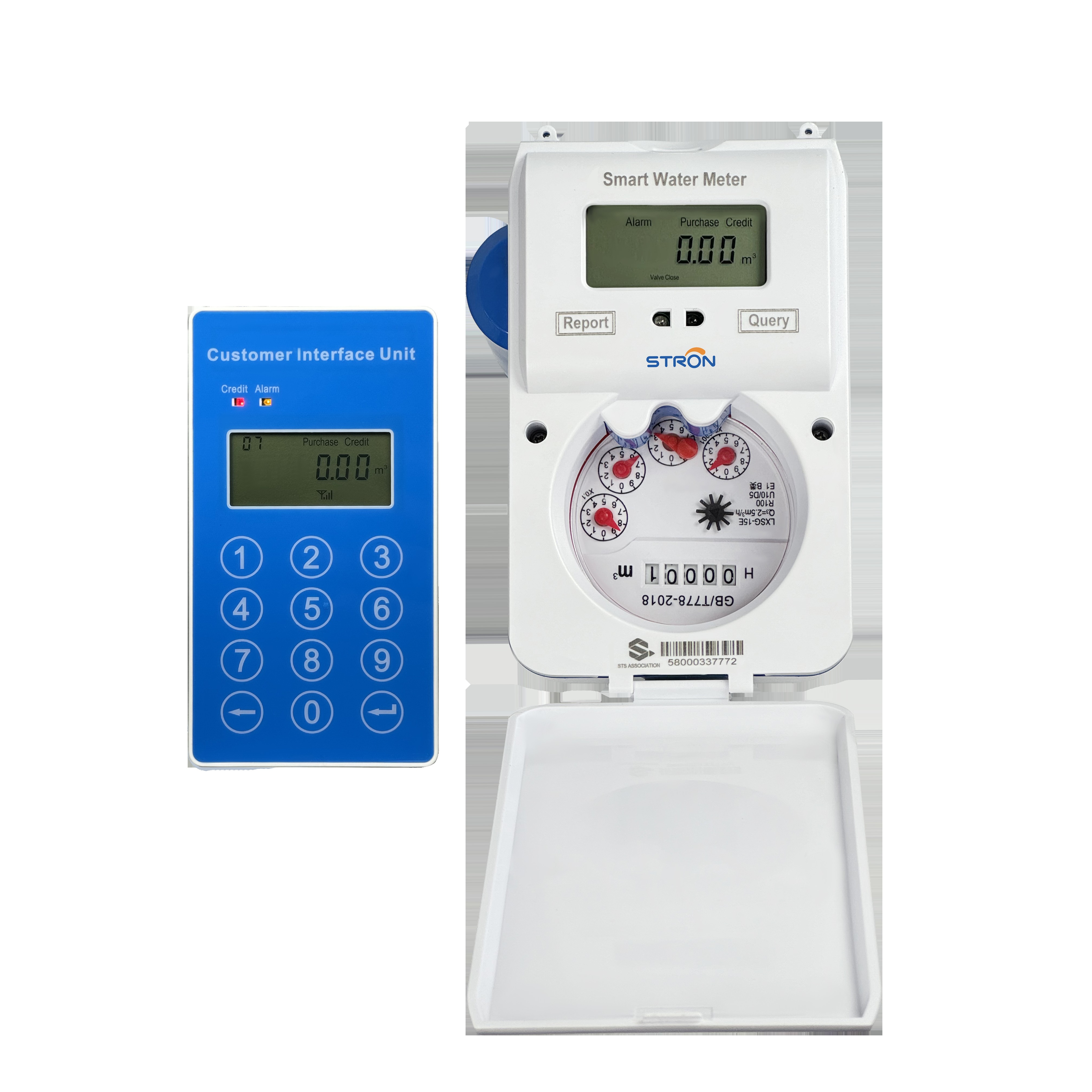 Smart Prepaid Water Meter with Overdraft Collection Function and LORA ...