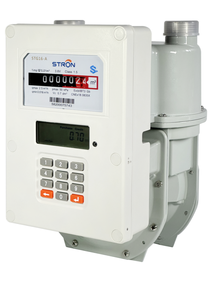 STS Prepaid Gas Meter Keypad with Vending System and API