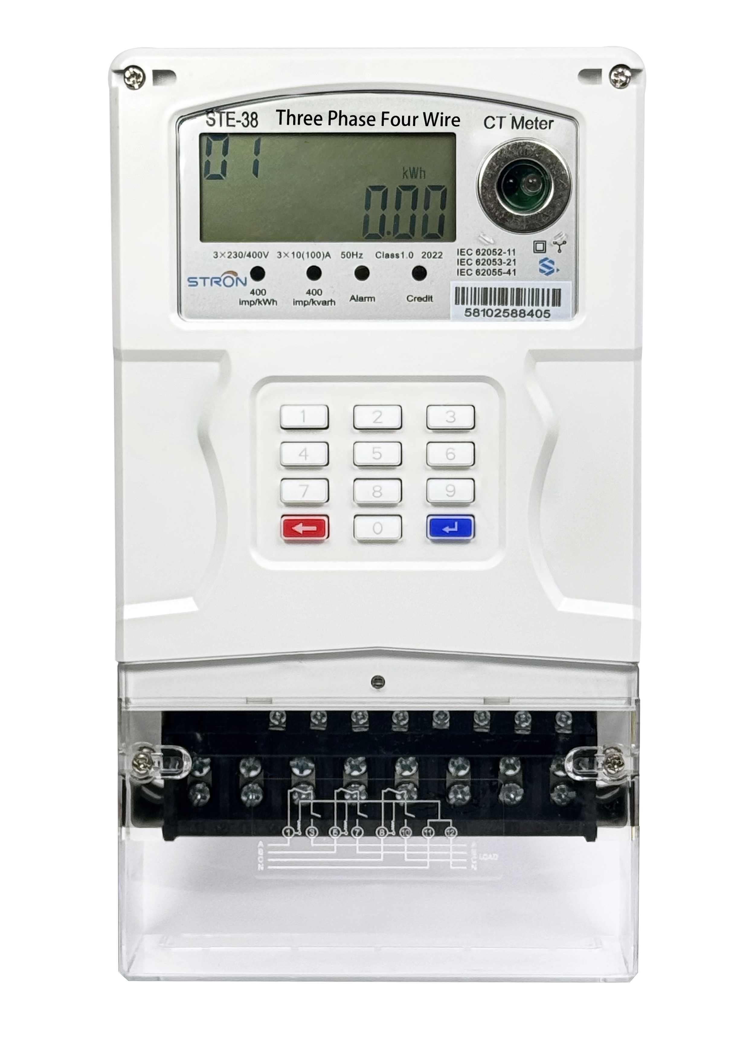 STS Prepaid Electricity Meter High Accuracy Energy Meter with Remote ...